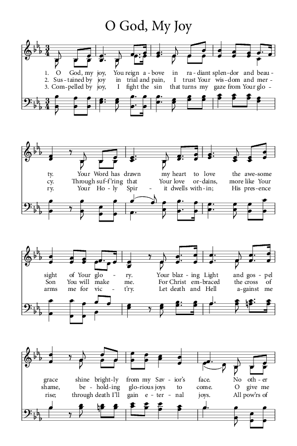O God, My Joy — Doxology.app